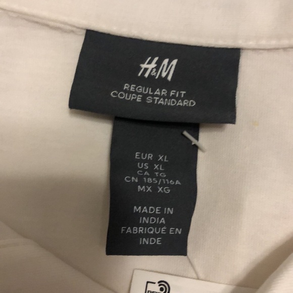H&M | Shirts | Hm Mens Regular Fit Cotton Polo Shirt | Poshmark